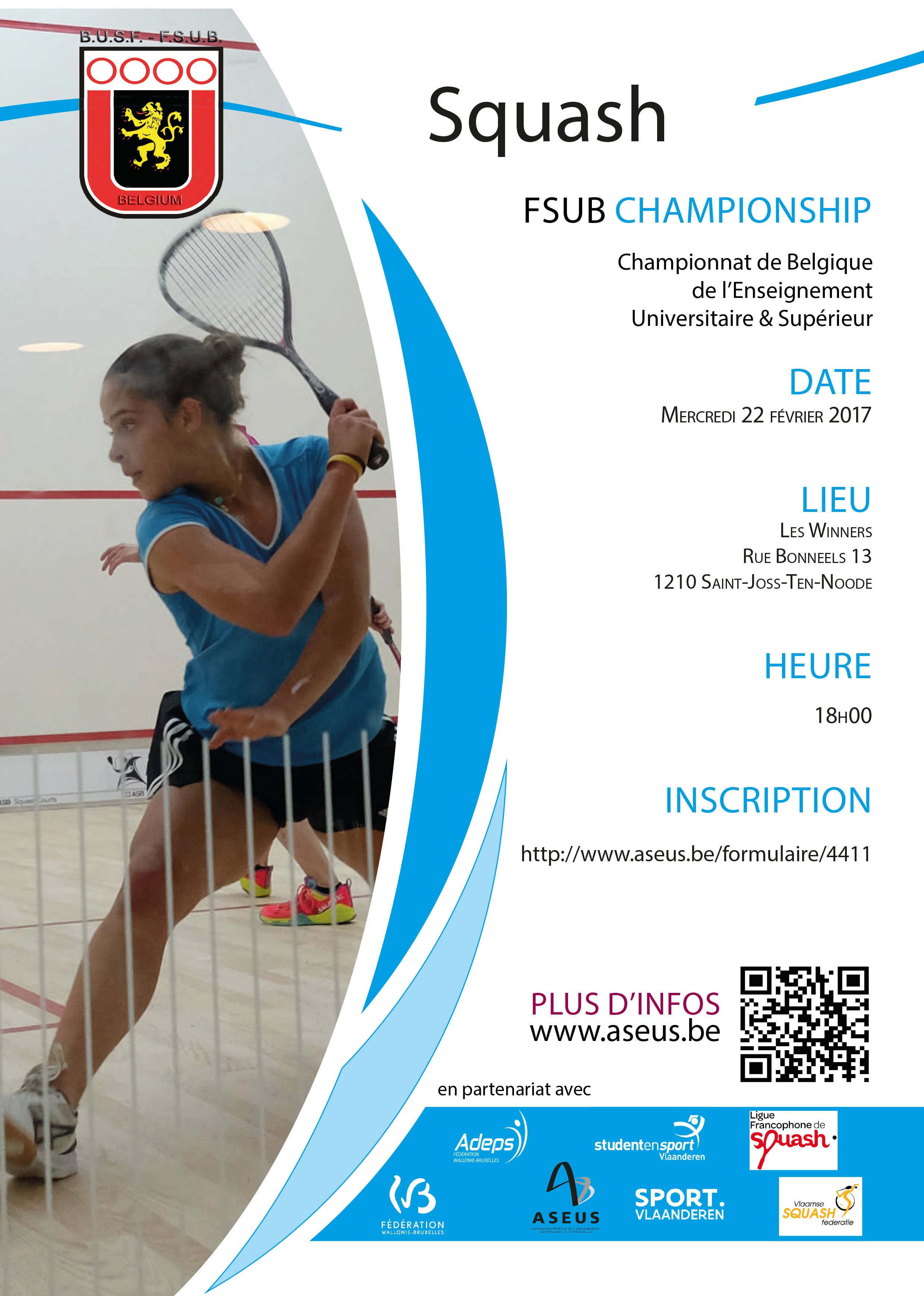 Page d'Accueil ULB Sports